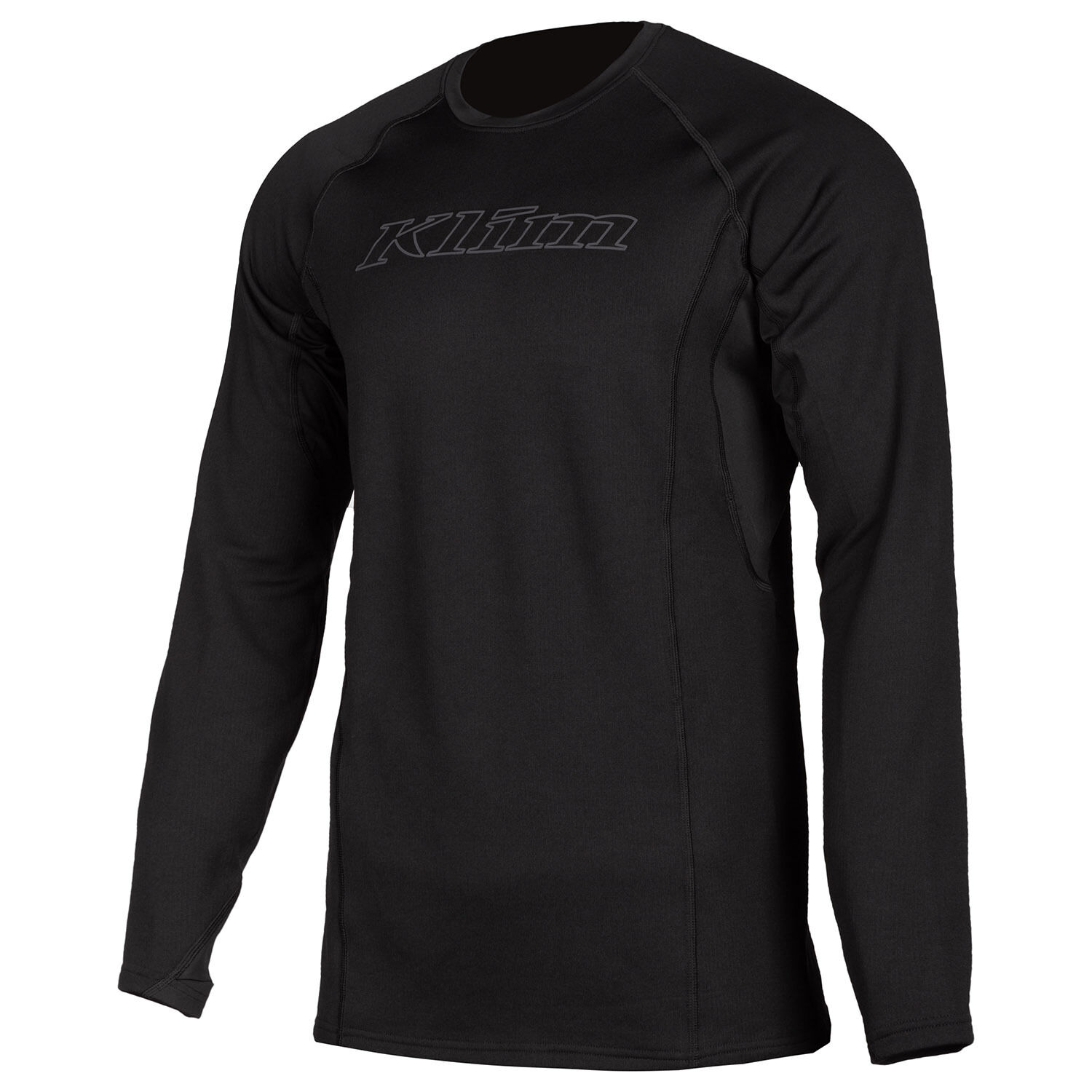 Klim Aggressor 2.0 Black Warming Base Layer Shirt at AdventureMoto