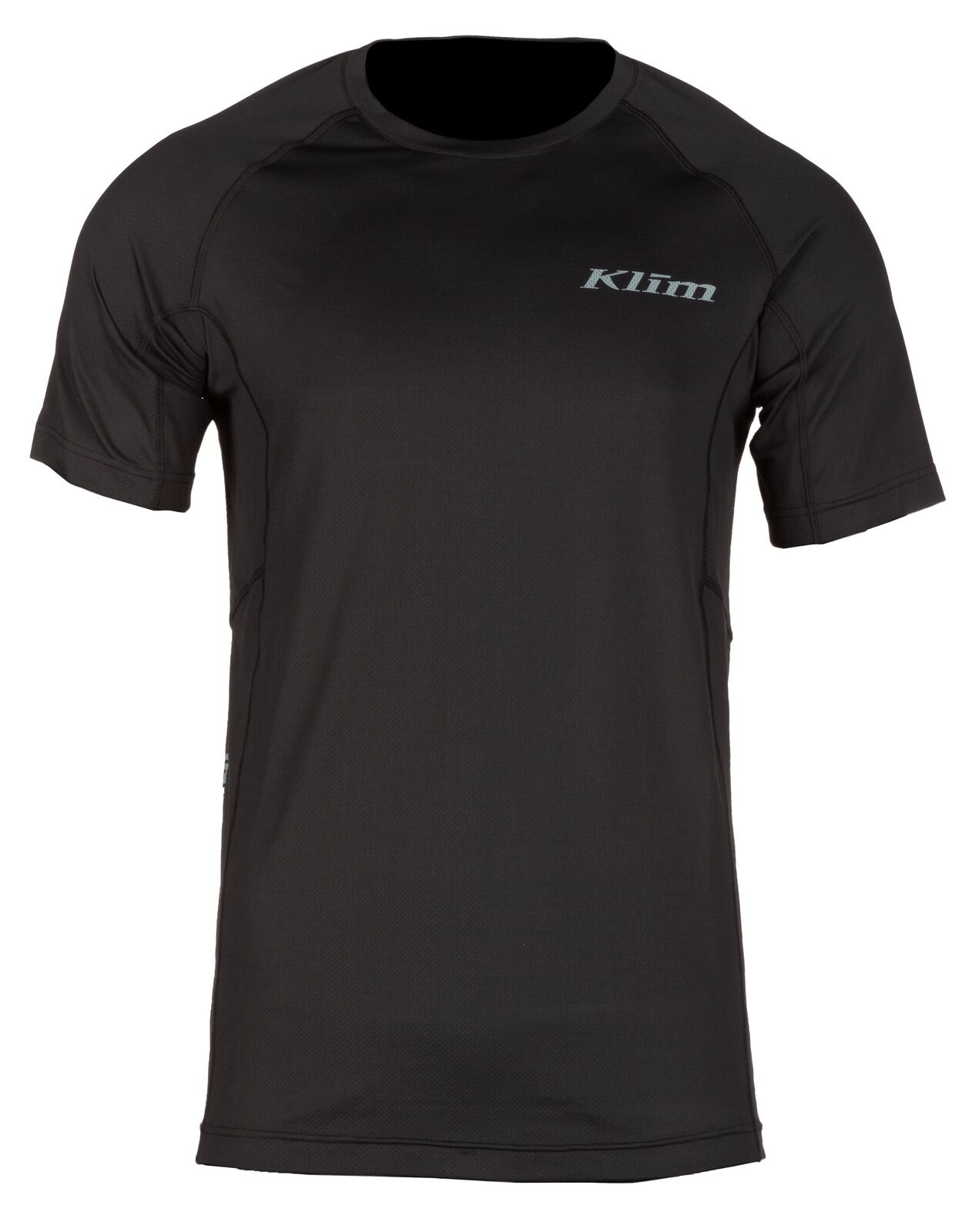 Klim Aggressor -1.0 Black SS Cooling Base Layer Shirt at AdventureMoto