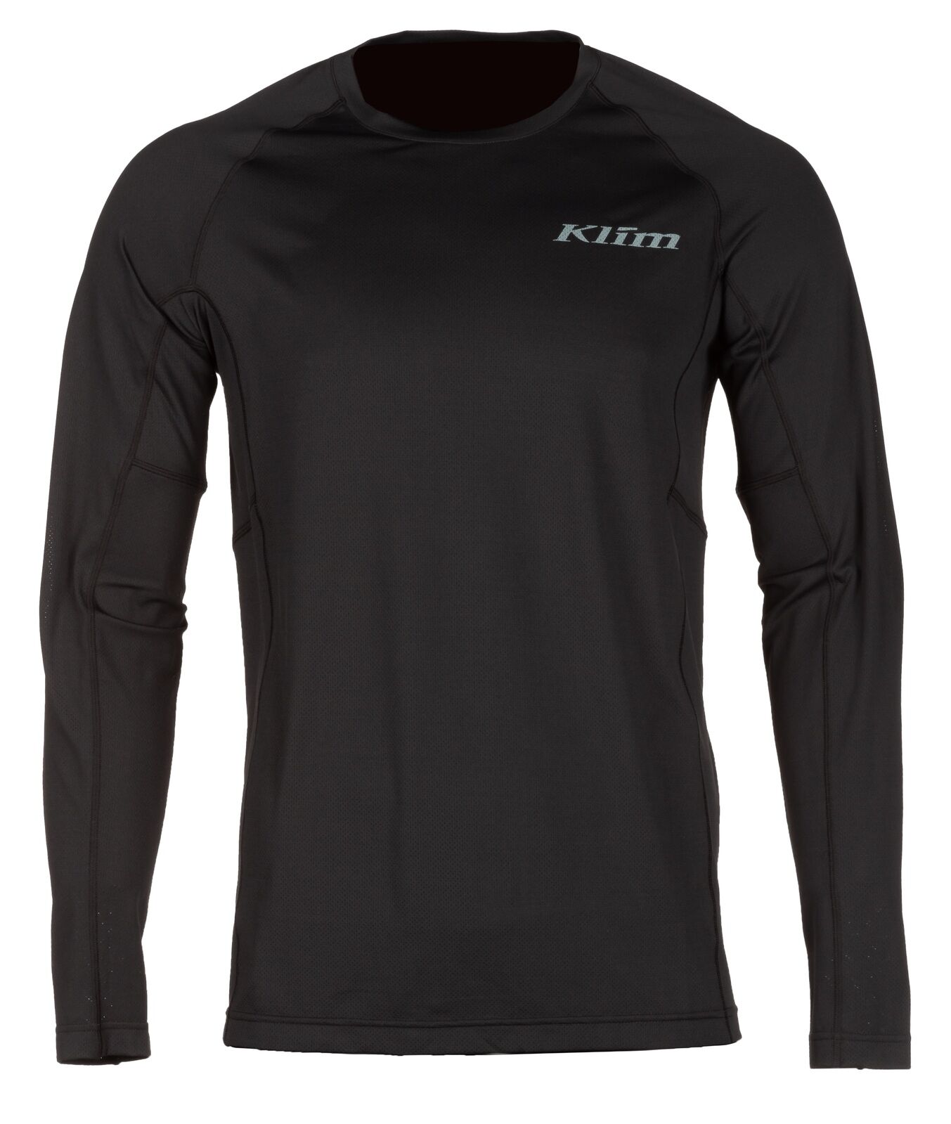 Klim Aggressor -1.0 Black LS Cooling Base Layer Shirt at AdventureMoto