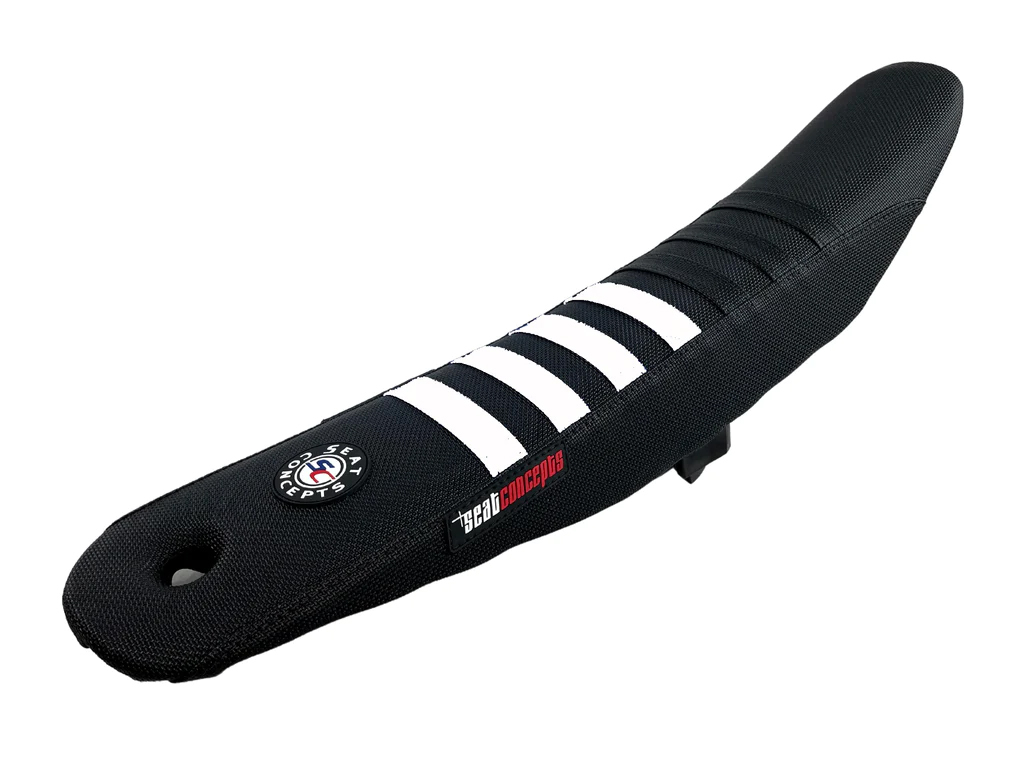 Seat Concepts Yamaha YZ125 YZ250 22 25 YZ125X YZ250X 2 Stroke 23 25 Race 2.0 Colour Option Black Black White Seat Option Foam Cover Kit at AdventureMoto